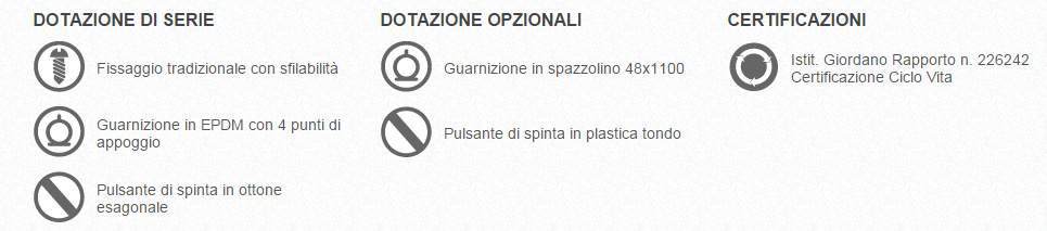 Исключатели Comaglio 1700 Mini Pressure Series