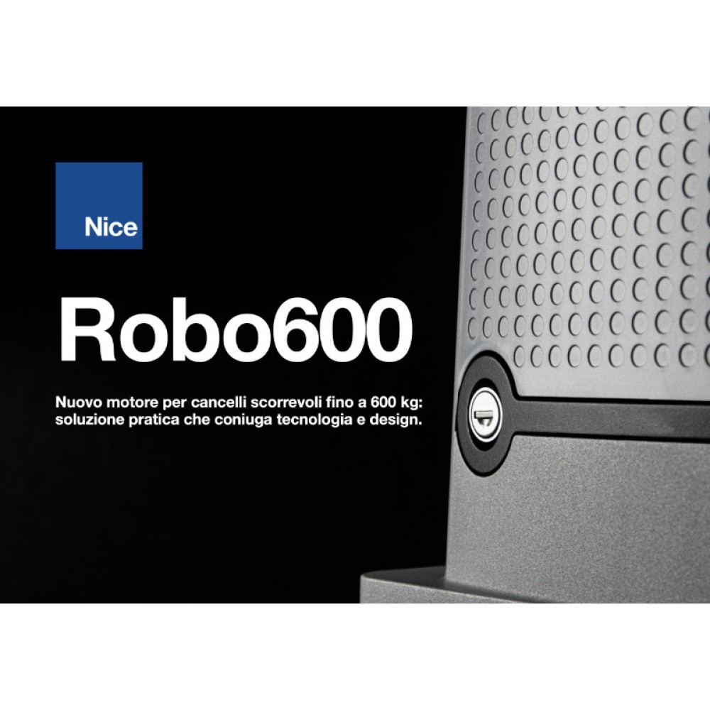 Nice Robo600 - мотор для раздвижных ворот